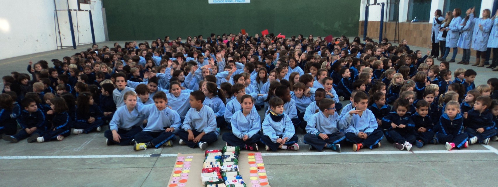 L’Escola Freta de Calella recull més de 600 kg d’aliments pel Gran ...