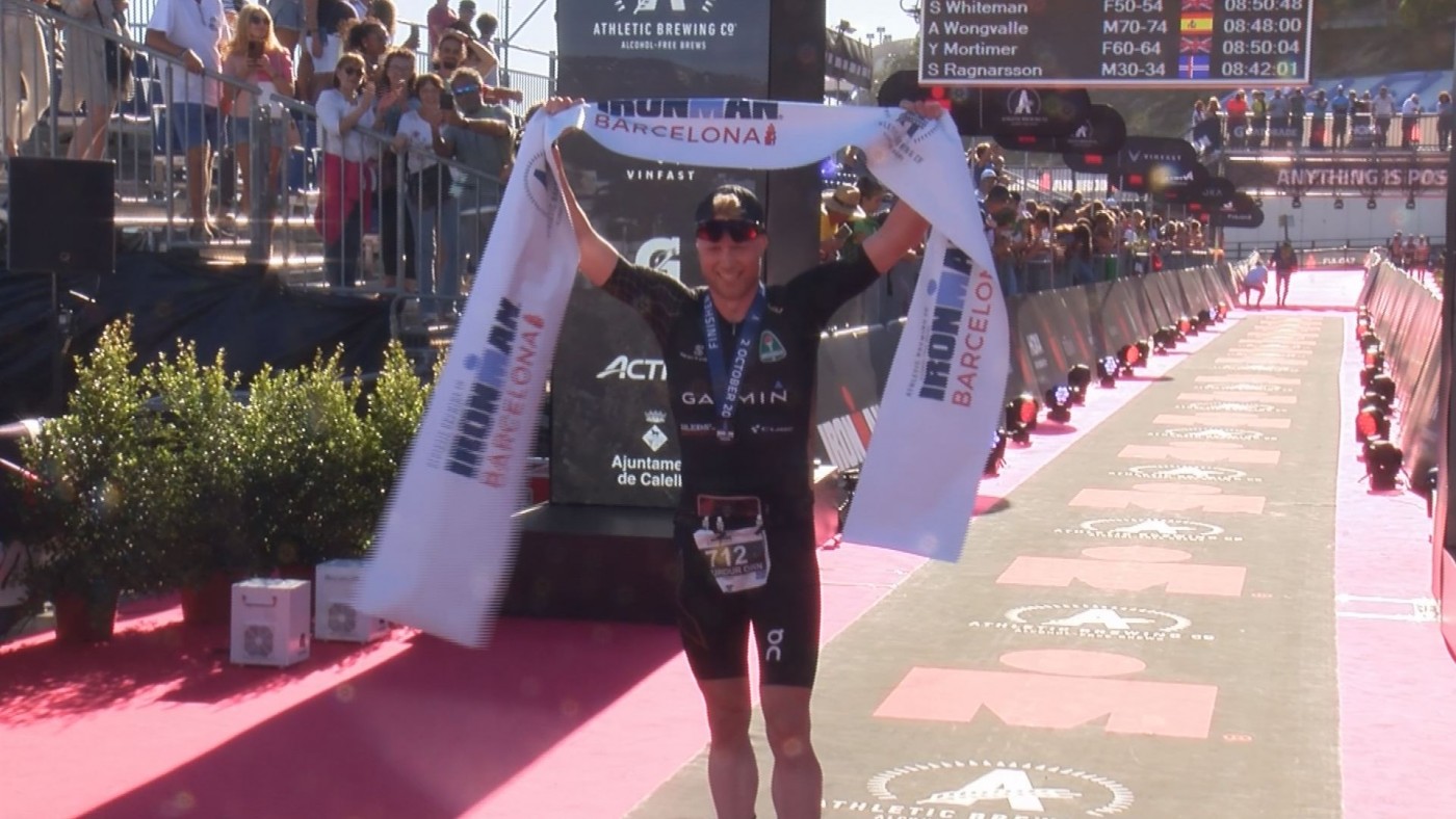 Sigurdur Orn Ragnarsson i Janette Dommer, guanyadors de l’Ironman ...