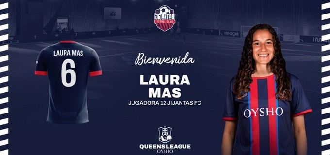 Laura Mas, jugadora número 12 de Jijantas – Ràdio Calella Televisió