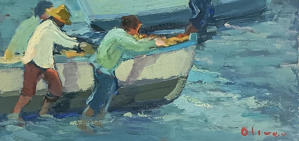 El 2024 és l’any de l’artista calellenc Francesc Oliver Fradera – Ràdio ...