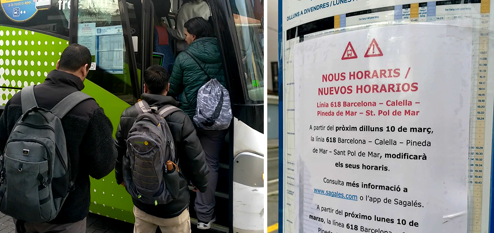 [AMPLIACIÓ] Territori reforça la línia de bus que enllaça Calella i ...